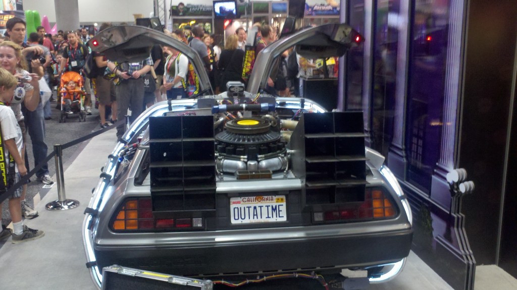 Profiles in History displays original Back to the Future car at Comic ...