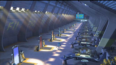 Corridor from Monsters Inc – borg
