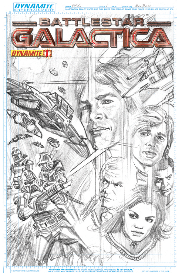 Review–Battlestar Galactica Issue #1 from Dynamite Comics – borg