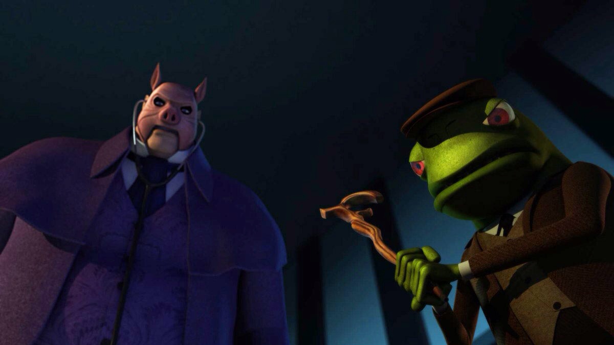 Pyg and Toad bat villains | borg