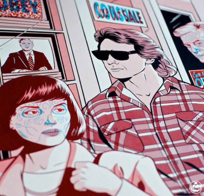 Artist spotlight–Matthew Skiff, They Live, Twin Peaks, and 3D glasses ...