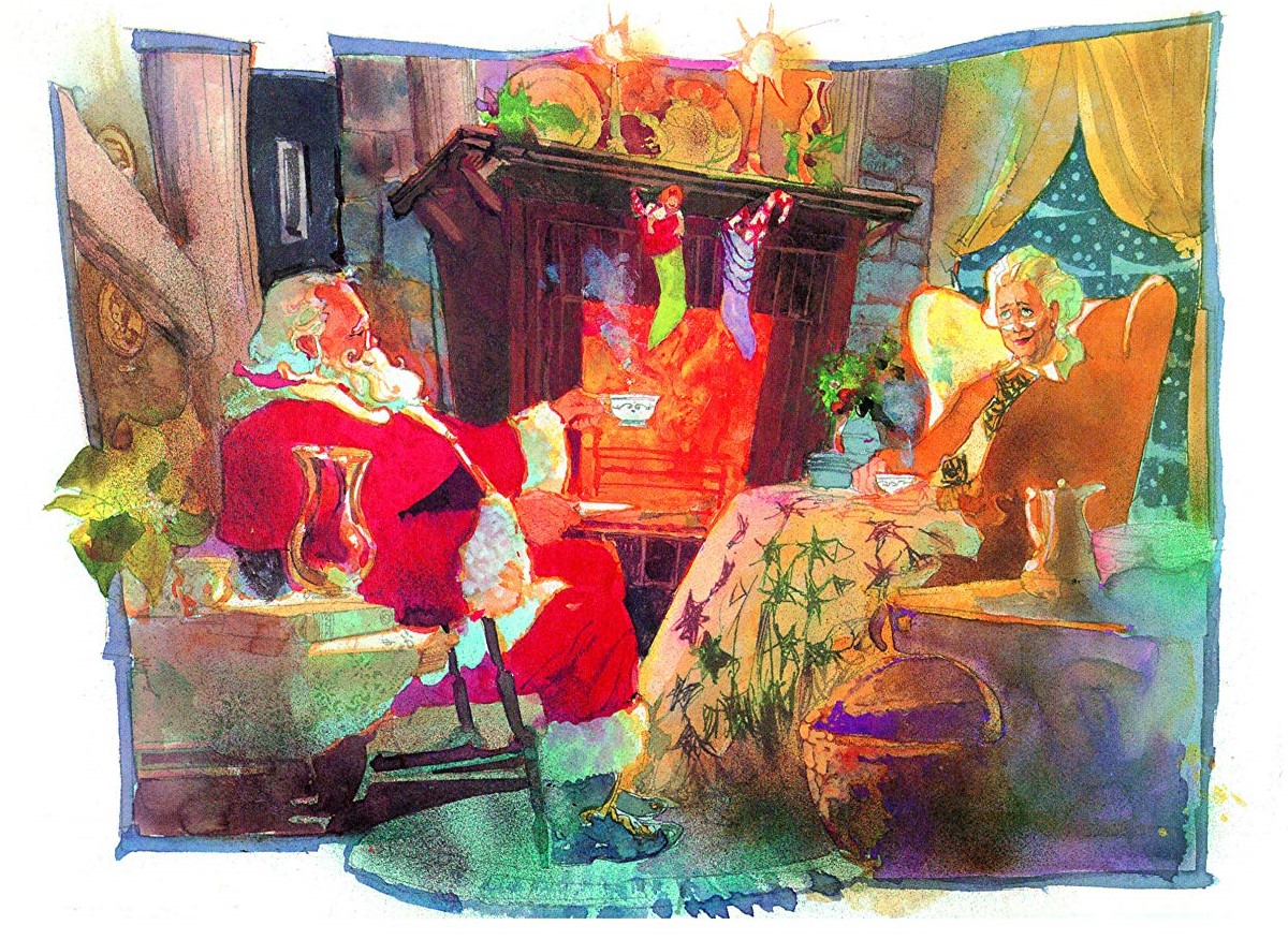 Bill Sienkiewicz’s Santa storybook–This year’s holiday season gift of ...